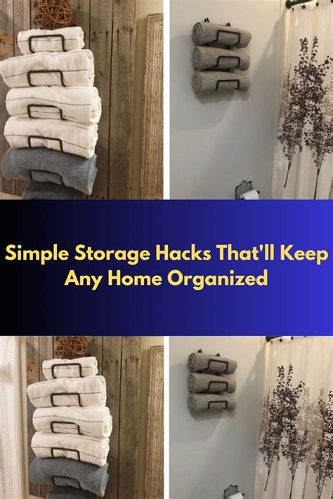 Pin On Amazing Storage Hacks Simple Storage Storage Hacks Diy
