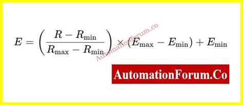 Scaling Analog Values In Industrial Automation Plc