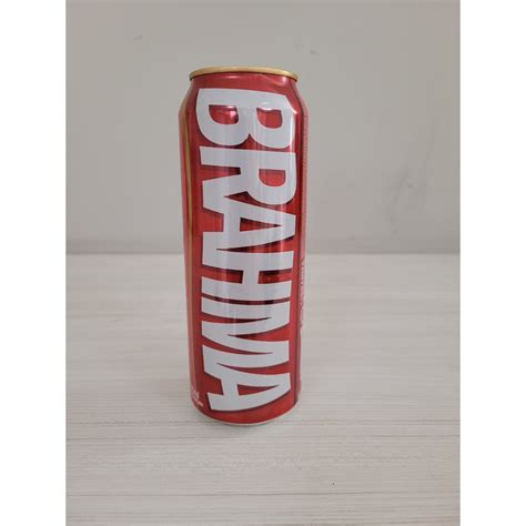lata coleção cerveja Brahma A lata Prorrogação ml Shopee Brasil
