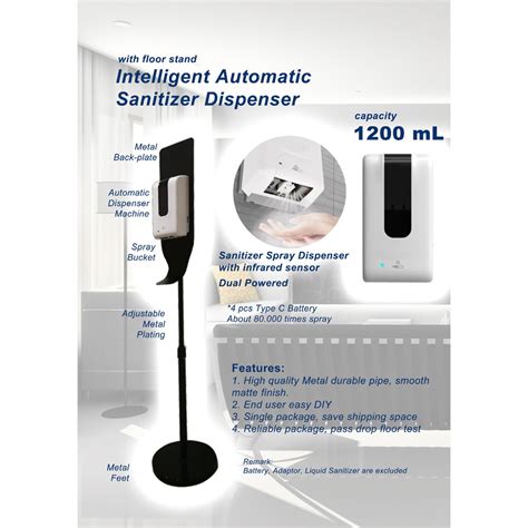 Jual Hand Sanitizer Dispenser Otomatis Automatic Sanitizer Dispenser Shopee Indonesia