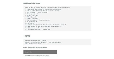 Drupal 7 Migration Complexity Audit Tool