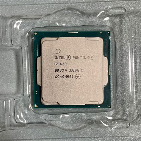 Intel Pentium Gold G Processor M Cache GHz Computers Tech Parts Accessories
