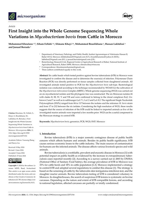 Pdf First Insight Into The Whole Genome Sequencing Whole Variations