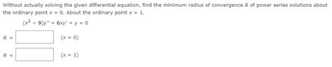 Solved Without Actually Solving The Given Differential Chegg