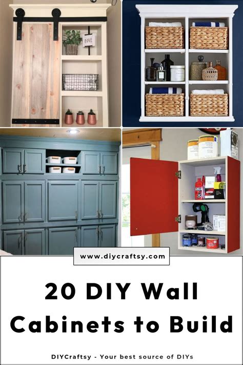 Cheap DIY Wall Cabinet Plans To Build Yourself