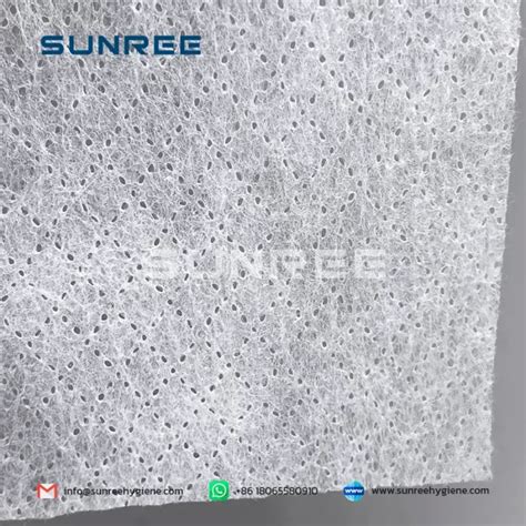 Hydrophilic Apertured Diaper Top Sheet Ss Sss Spunbond Nonwoven Fabric