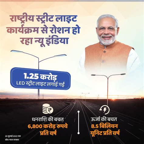 Bjp On Twitter मोदी सरकार के राष्ट्रीय स्ट्रीट लाइट कार्यक्रम के
