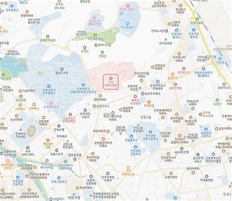 전주시 운영시간 진료과목 위치