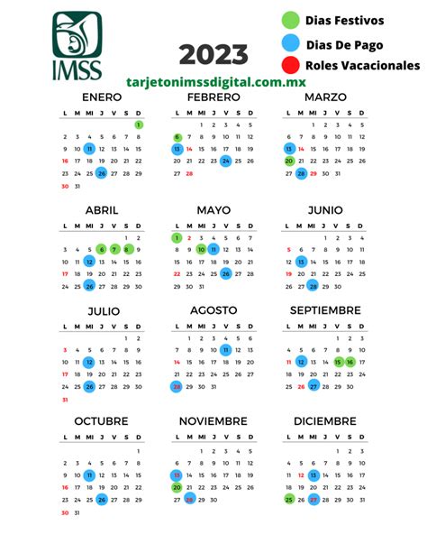 Calendario Imss Dias De Pago Activos Images