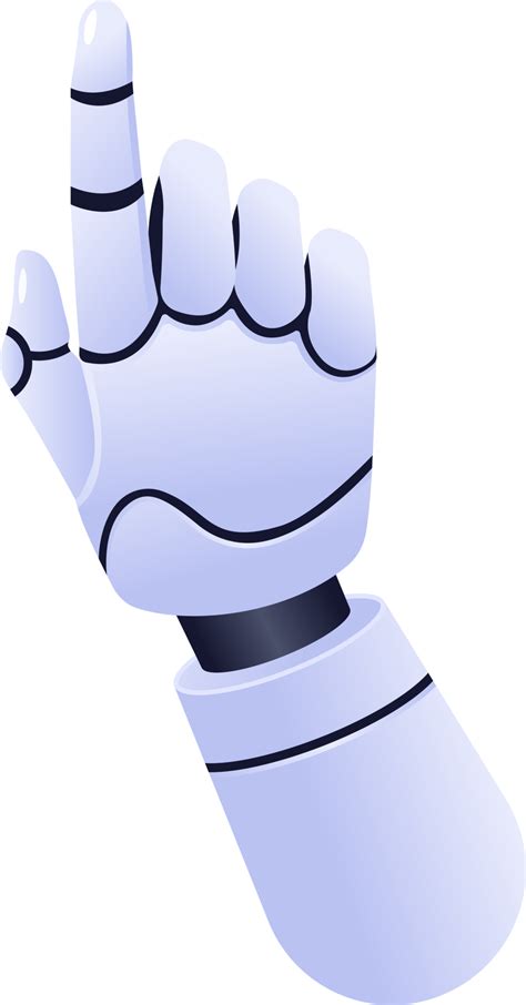 Robot Mano Robótico Proceso Automatización Ilustración 26972619 Png