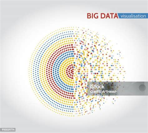Algoritma Pembelajaran Mesin Big Data Abstrak Ilustrasi Stok Unduh