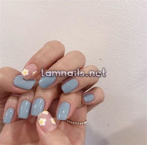 Tổng hợp hơn 96 móng tay màu xanh đẹp siêu hot Eteachers