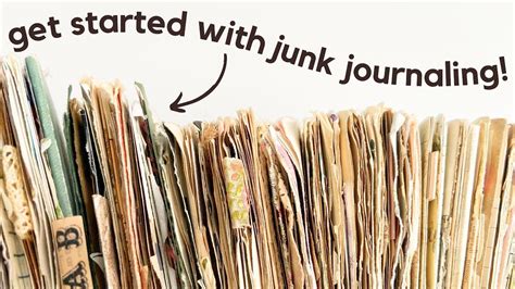 Junk Journaling For Beginners Page Ideas And Easy No Sew Journal