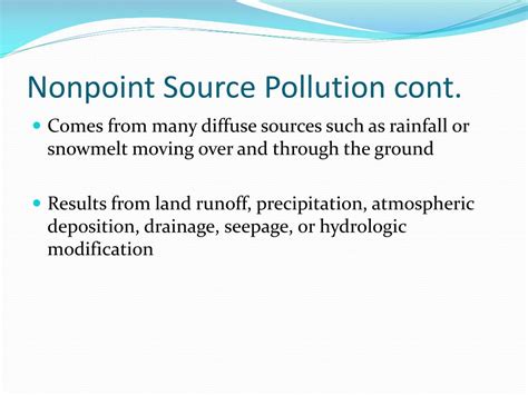 PPT Low Impact Development Nonpoint Source Pollution PowerPoint Presentation ID