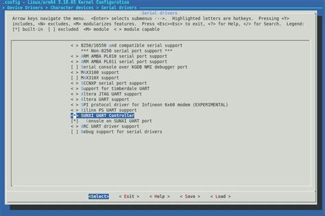 linux uart 커널 설정 및 non blocking 모드 시리얼 통신 example c code