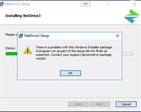 Unable To Install On Server NetDrive Bdrive Support Forum NetDrive And CloudSync