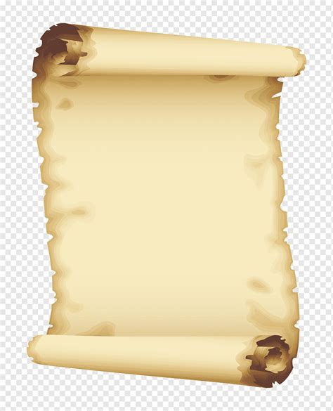 Old Paper Scroll Background Png