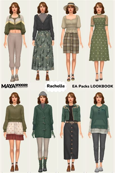 The Sims4 TS4 NOCC LOOKBOOK IDEA In 2024 Sims 4 Clothing Sims 4