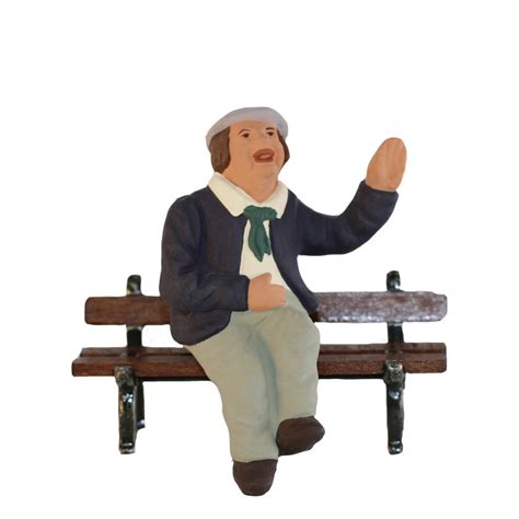 Santon Robert Qui Rigole 7 Cm