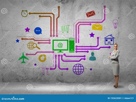 Interface Presentation Stock Image Image Of Computer 192623001