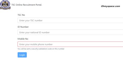 Tsc Recruitment Teachers Service Commission Application Form Portal Recruitment Portal