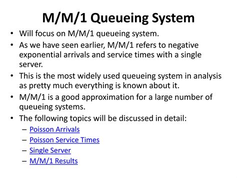 Queueing Theory Basics Ppt