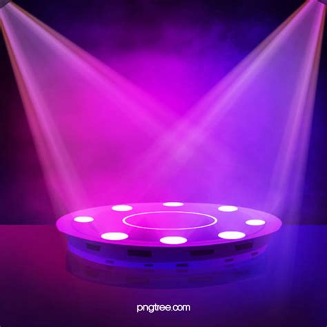 3d 추상 기하 네온 발광 무대 배경 아름답고 세련된 조명 효과 연기가 효과 기하 배경 일러스트 및 사진 무료 다운로드