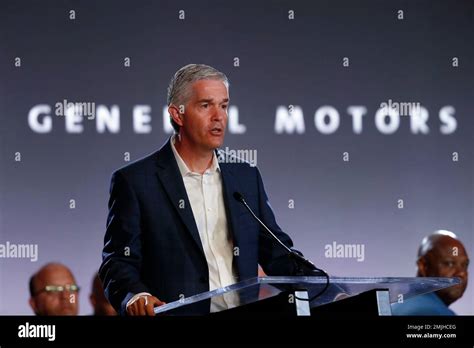 General Motors Vice President Of Labor Relations Scott Sandefur Speaks