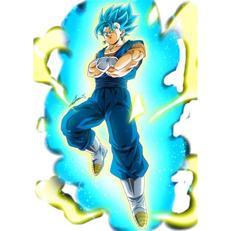 Vegito Ssj Blue Evolution By Rithvikbabu On Deviantart