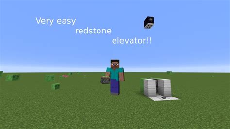 How To Make The Best Redstone Elevator In 116 Minecraft Java