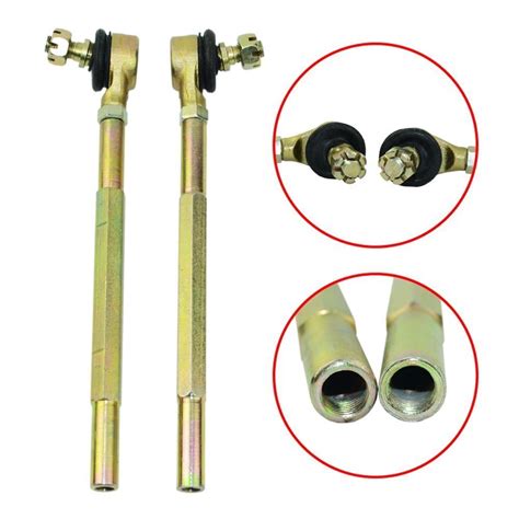 FLYPIG Go Kart Steering Shaft Tie Rods Rack Kit 110cc 140cc