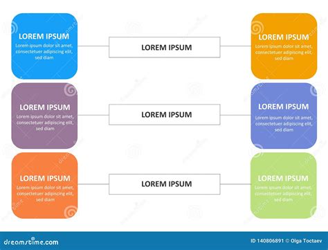 Business Data Visualization Process Chart Abstract Elements Of Graph