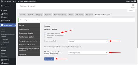 Woocommerce How To Restrict Variations By Zip Code
