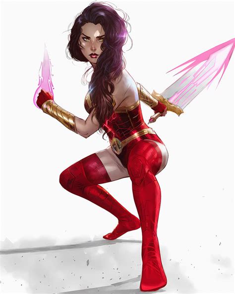 Red Warrior By Supercartoonaizer On Deviantart