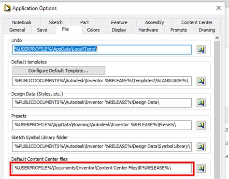 在使用 Inventor 资源中心文件路径配置网络驱动器的情况下发布 Vault 共享视图时显示“此视图可能无法正常显示”