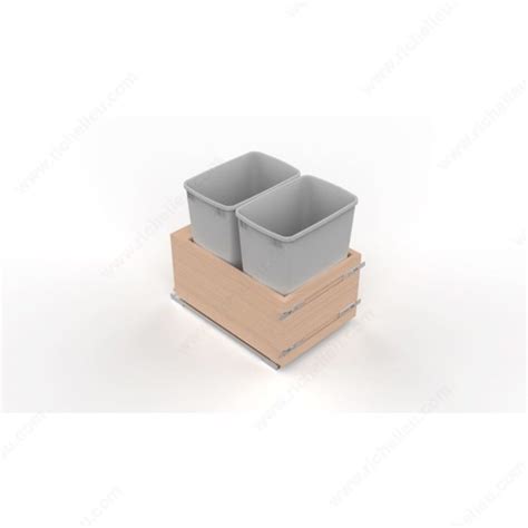 Rev A Shelf VL Series Wood Recycling Center Richelieu Hardware