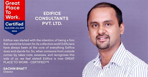 sachin bhatt on linkedin a proud moment when everyone in the edifice