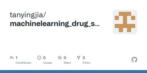 Github Tanyingjiamachinelearningdrugscreen