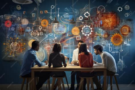 Premium Photo The Power Of Collaboration Diverse Minds Unleash Innovation