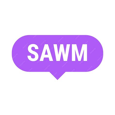 Free Vector Sawm Purple Vector Callout Banner With Information On