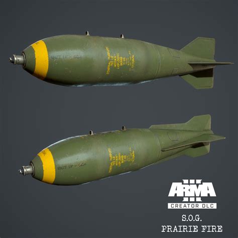 ArtStation - M117 750lb and Mk77 Mod 1 500lb Bombs