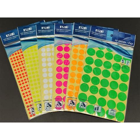 Self Adhesive Labels Multipurpose Golden Pen Stationery