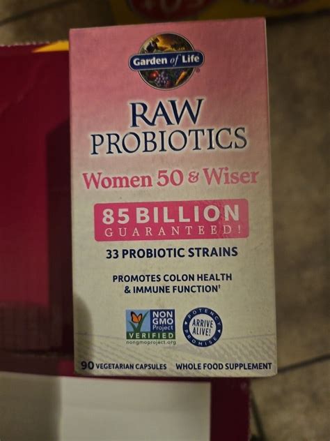 Garden Of Life Raw Probiotics Women 50 And Wiser Capsules 04 2025