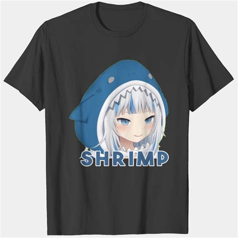 Sale Gawr Gura Shrimp 01 T Shirts Designed And Sold By Juliusrodgers