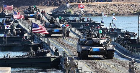 육군 제7기동군단 한미연합 도하훈련