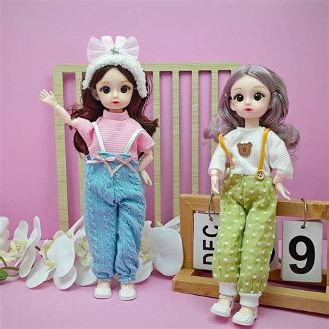 Boneca Bjd Realista De 12 Polegadas Vestido Elegante E Acessórios Boneca Para Interpretação De