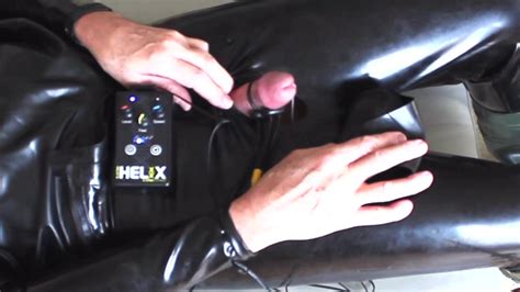 Electro Into Latex Suit