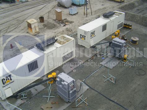 Caterpillar в контейнерах типа Север