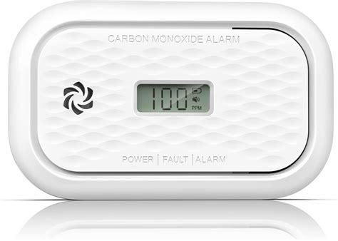 Détecteur De Monoxyde De Carbone Avec Écran Lcd Capteur Co Et Batterie Remplaçable Alarme