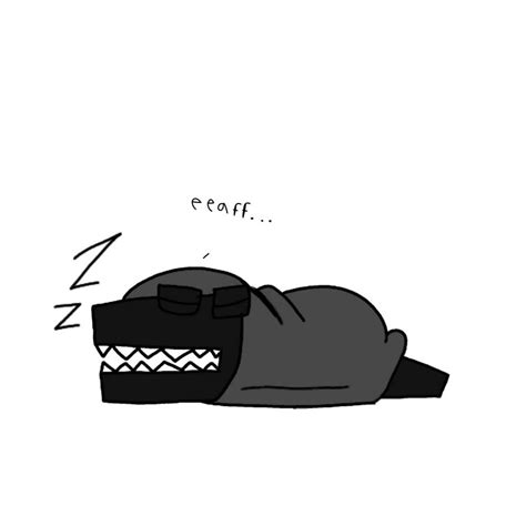 Alphabet Lore F Sleeping In The Blanket By Sparkyanimate1205 On Deviantart